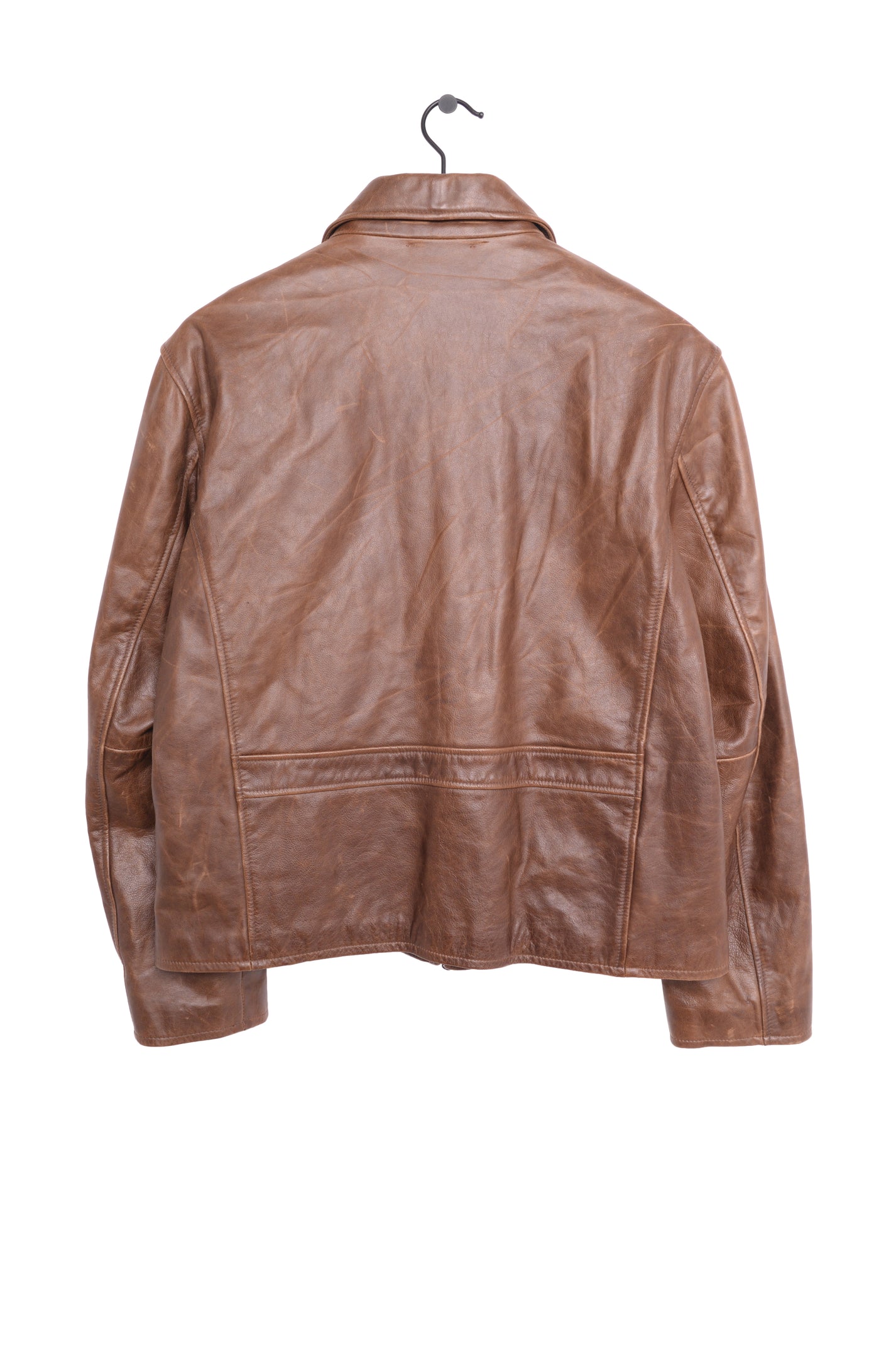 Y2K Leather Jacket Free Shipping - The Vintage Twin
