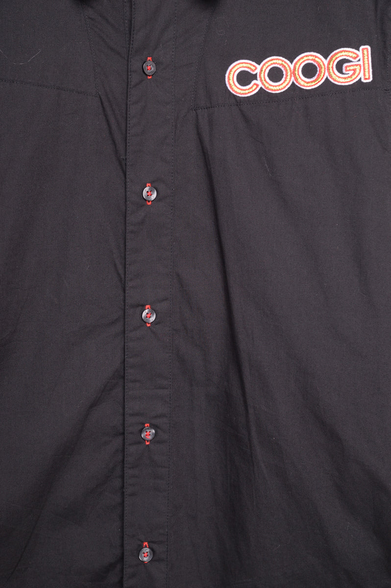 Coogi Tiger Cotton Button Down Free Shipping - The Vintage Twin